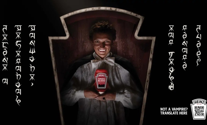 TikTok Star EJ Marcus is Heinz's Vegetarian Vampire | Reel 360 News