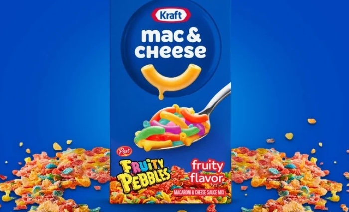 April Fool's x Brands: Kraft Mac & Cheese x Fruity Pebbles - Reel 360 News